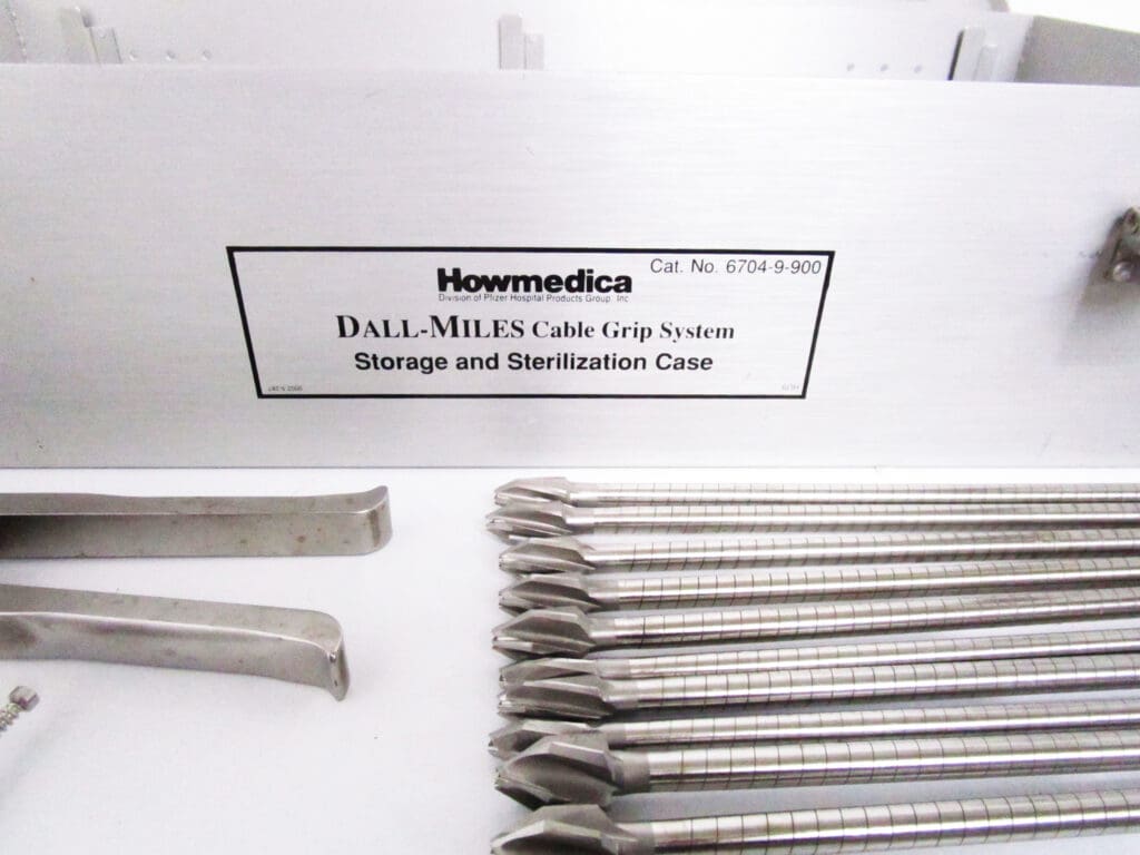 Stryker/Howmedica Dall-Miles Cable System Instrument Set - MedPro ...